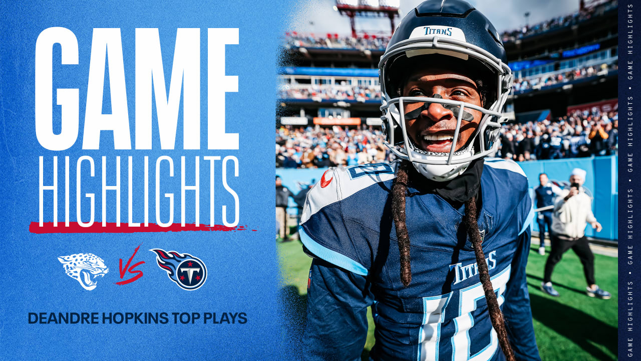 DeAndre Hopkins' Most Spectacular Catches vs. Jaguars Week 18 | Game ...