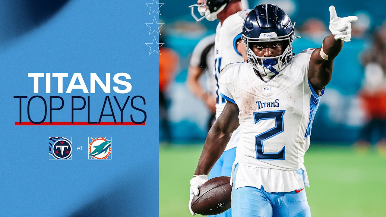 Titans' Top Plays vs. Dolphins Week 4 | Game Highlights