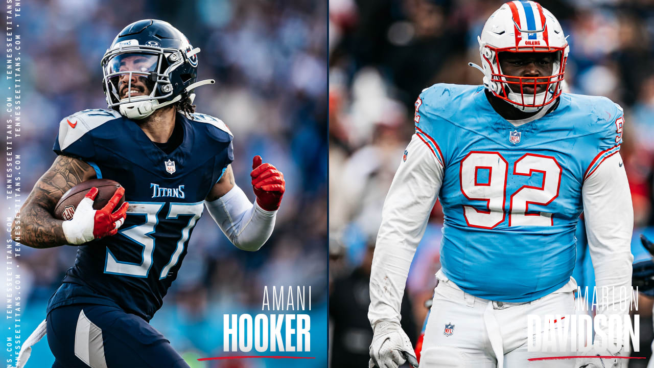 Titans Place Safety Amani Hooker on Injured Reserve, Add DL Marlon ...