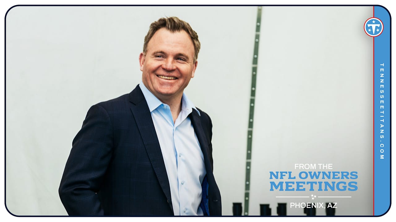 From the NFL Owners Meetings: Titans GM Mike Borgonzi Talks NFL Draft ...