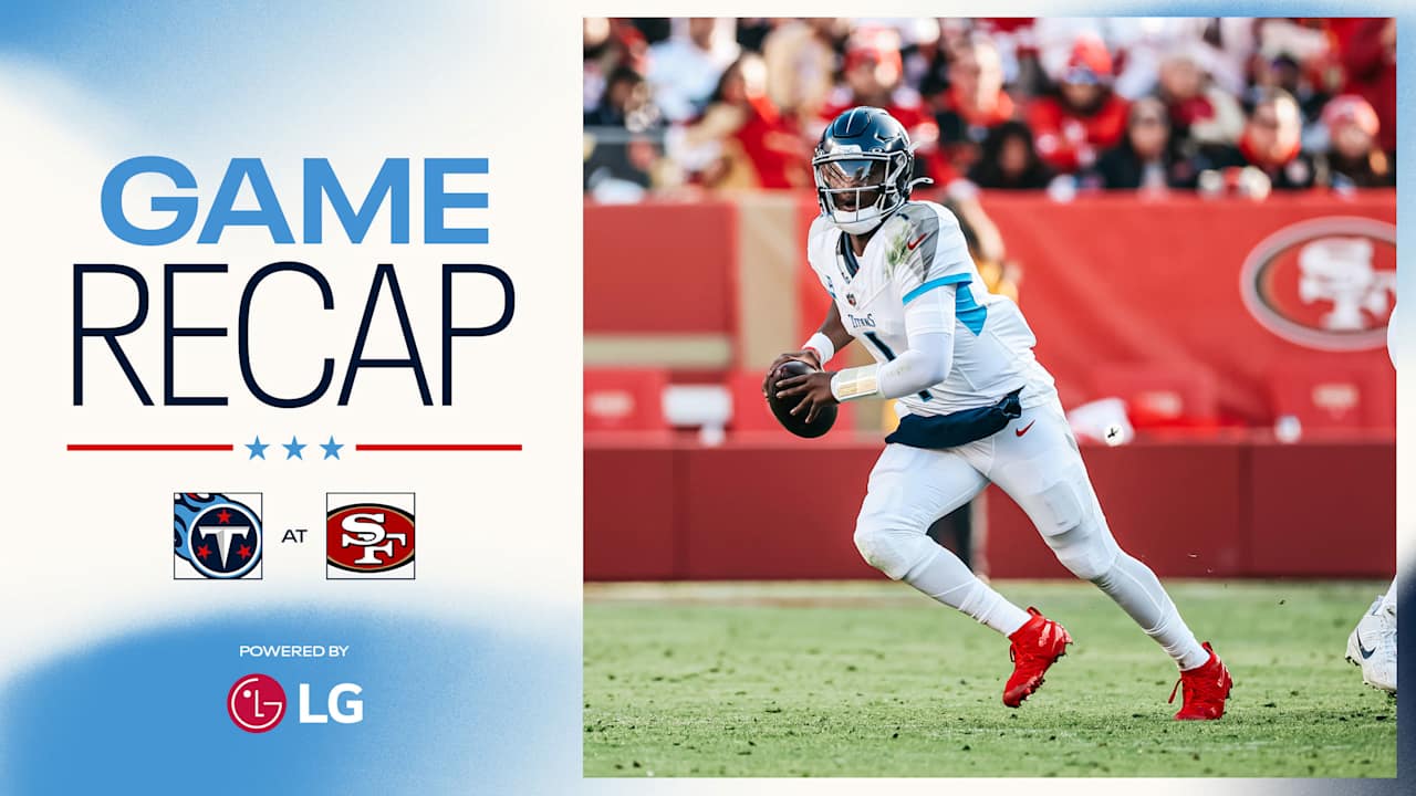 Titans Fall 37-24 to 49ers, Drop to 2-12