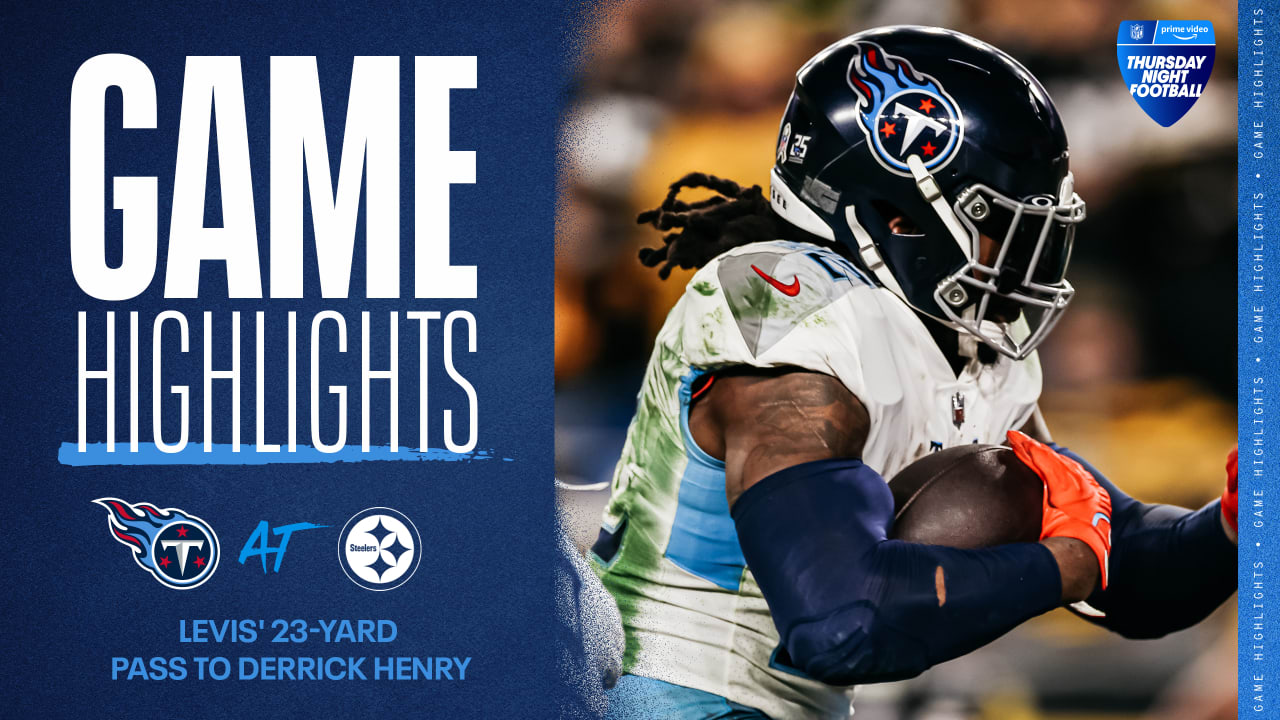 Levis' 23-yard Completion to Henry Comes as QB Takes Big Hit From ...