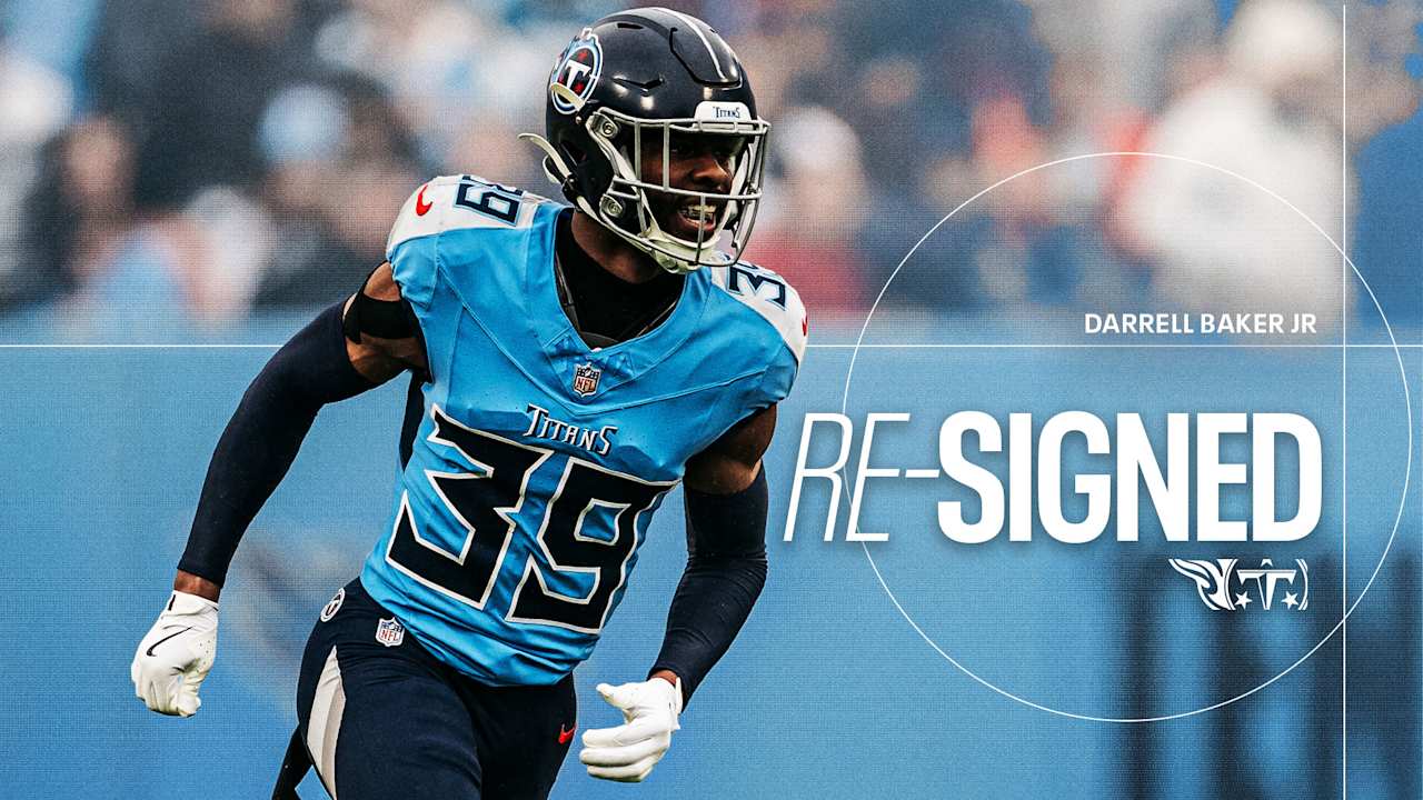 Titans Agree to Terms on Contract With CB Darrell Baker Jr.