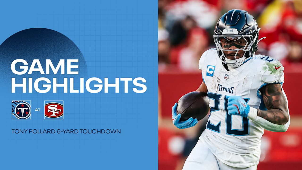 Tony Pollard Powers up Middle for 6-Yard TD | Game Highlights