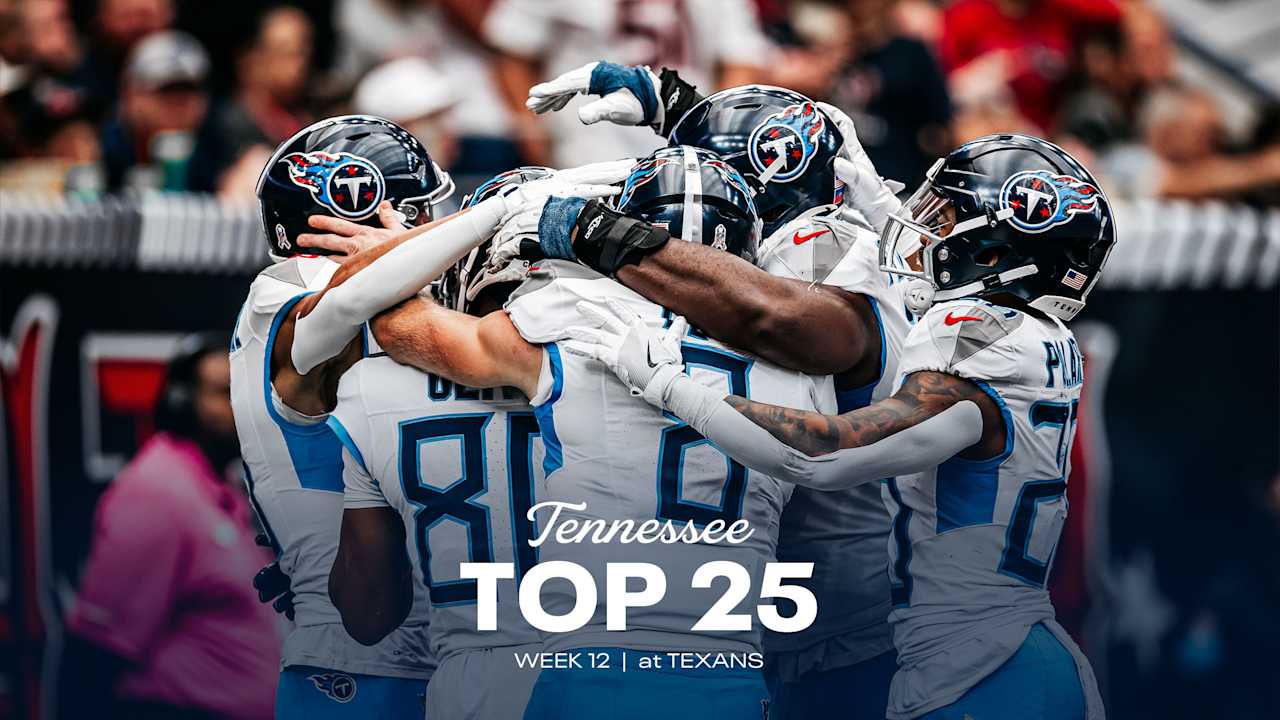 Tennessee Top 25 | Titans at Texans Photography
