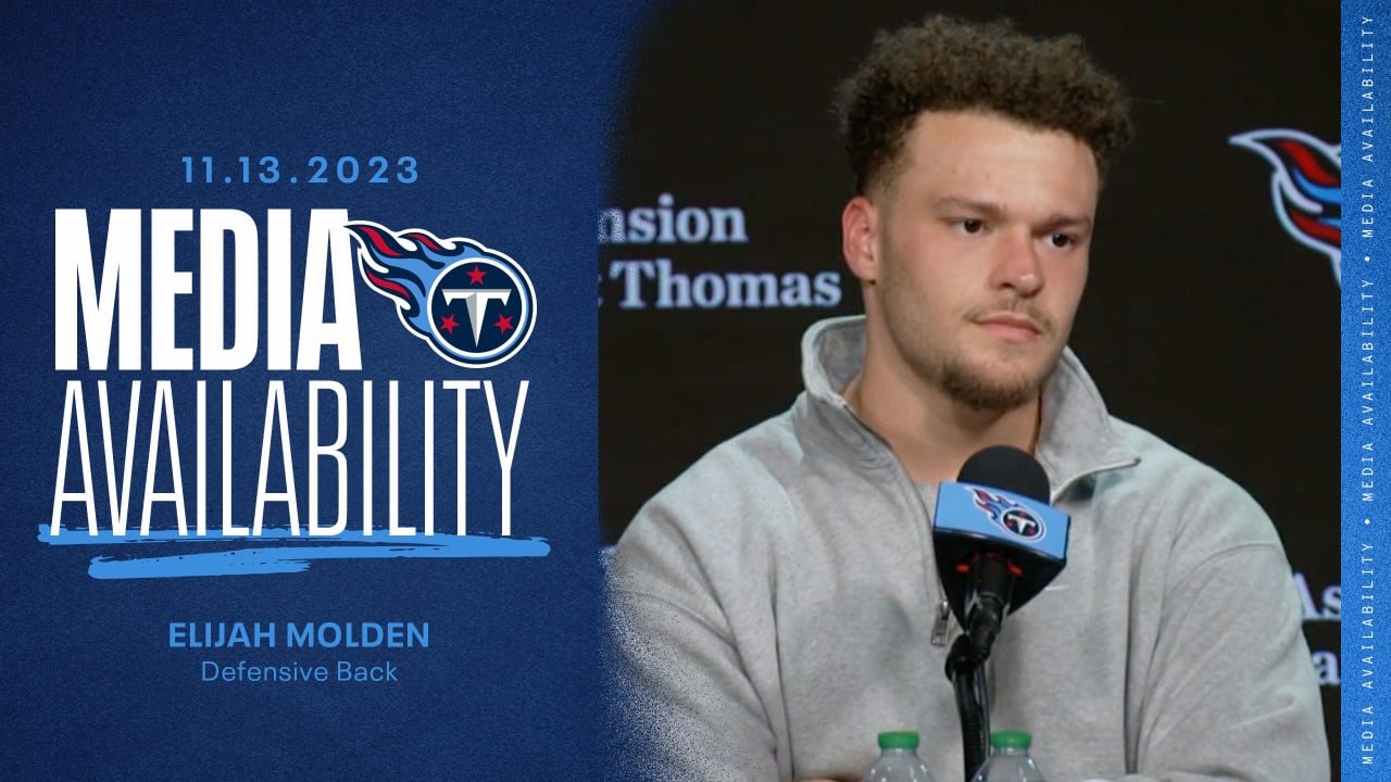 Personal Accountability | Elijah Molden Media Availability