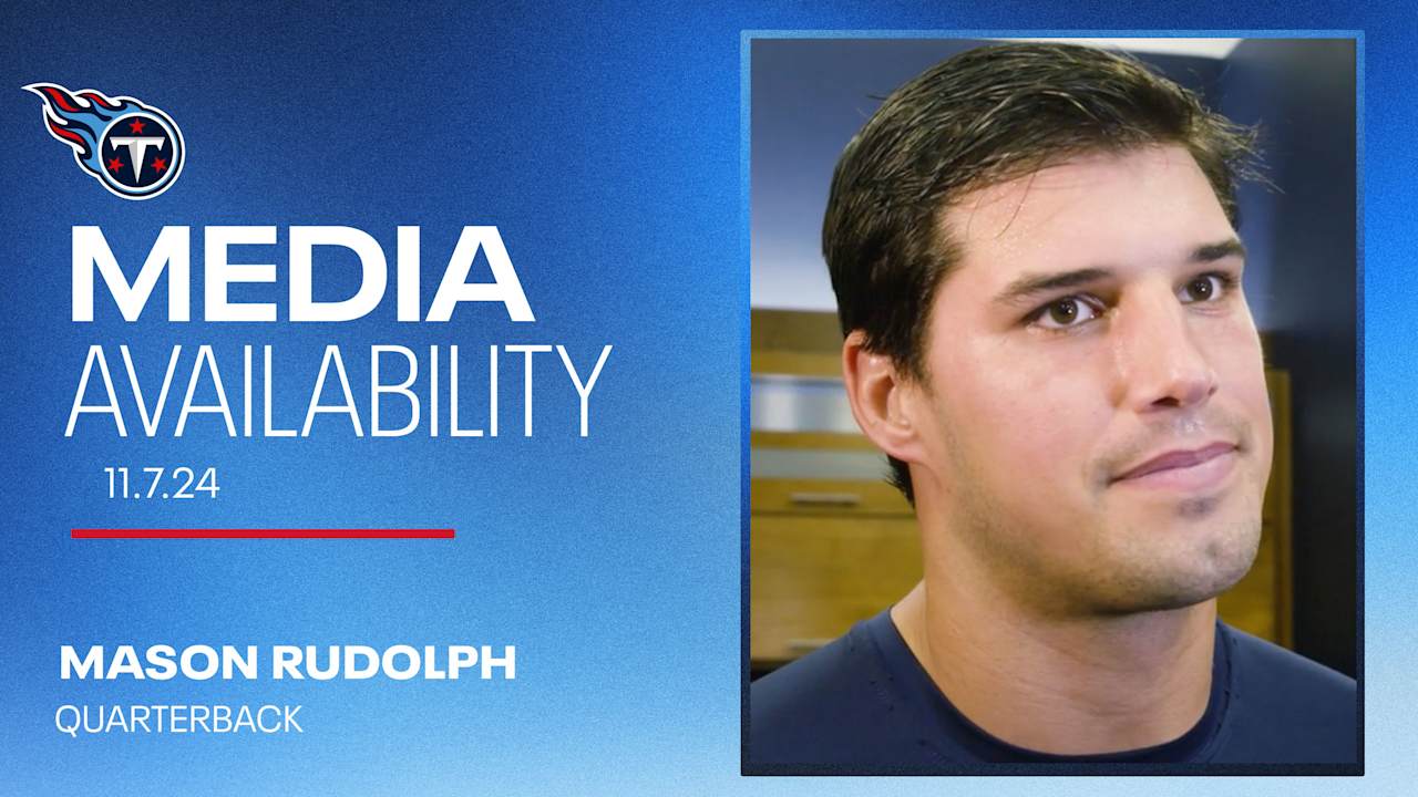 Mason Rudolph Media Availability | Nothing Changes Be Ready to Roll