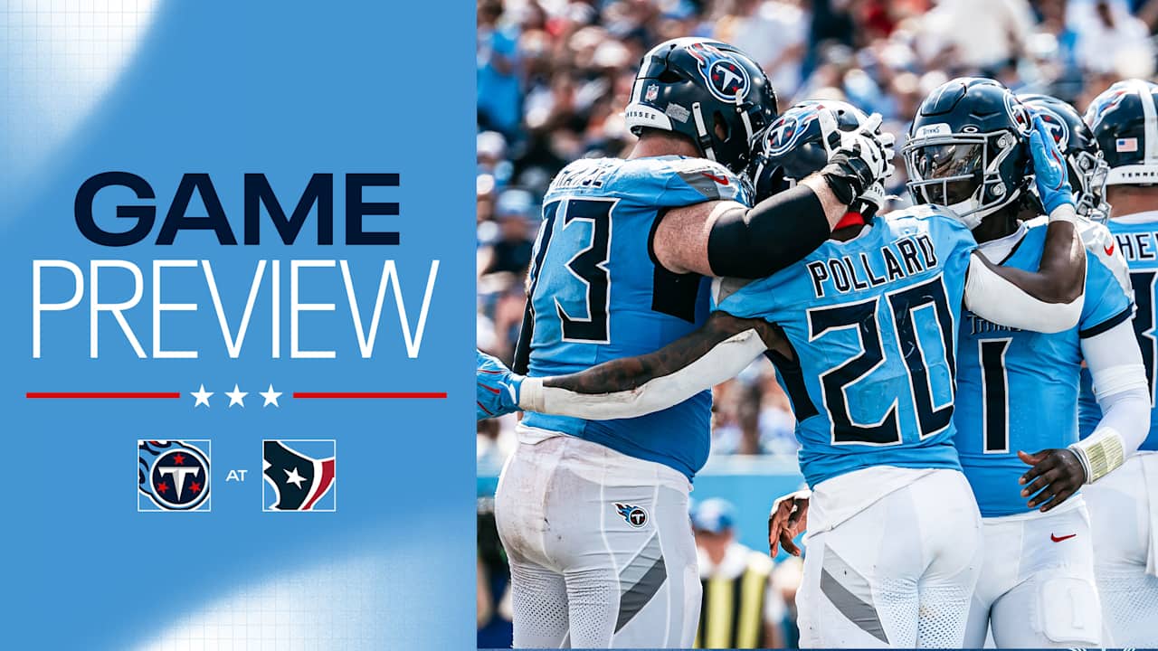 Game Preview: Titans Travel To Houston For Divisional Clash
