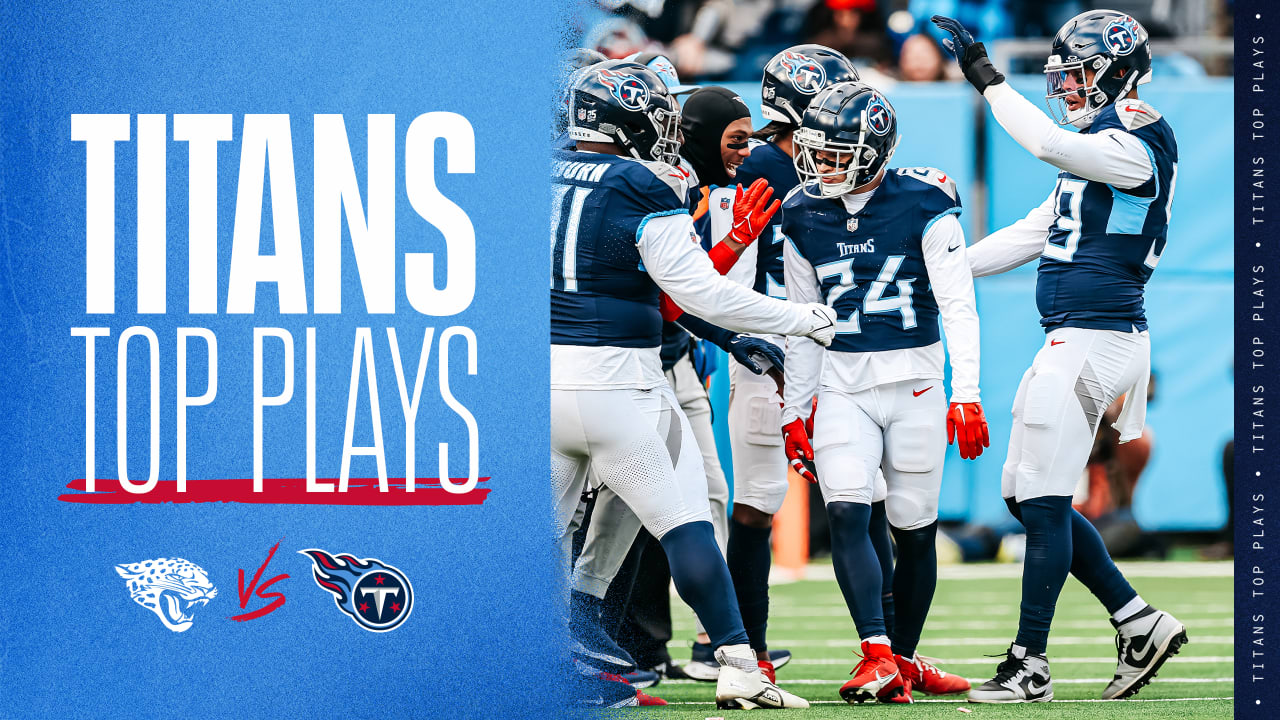 Titans' Top Plays vs. Jaguars Week 18 | Game Highlights Titans' Top Plays vs. Jaguars Week 18 | Game Highlights