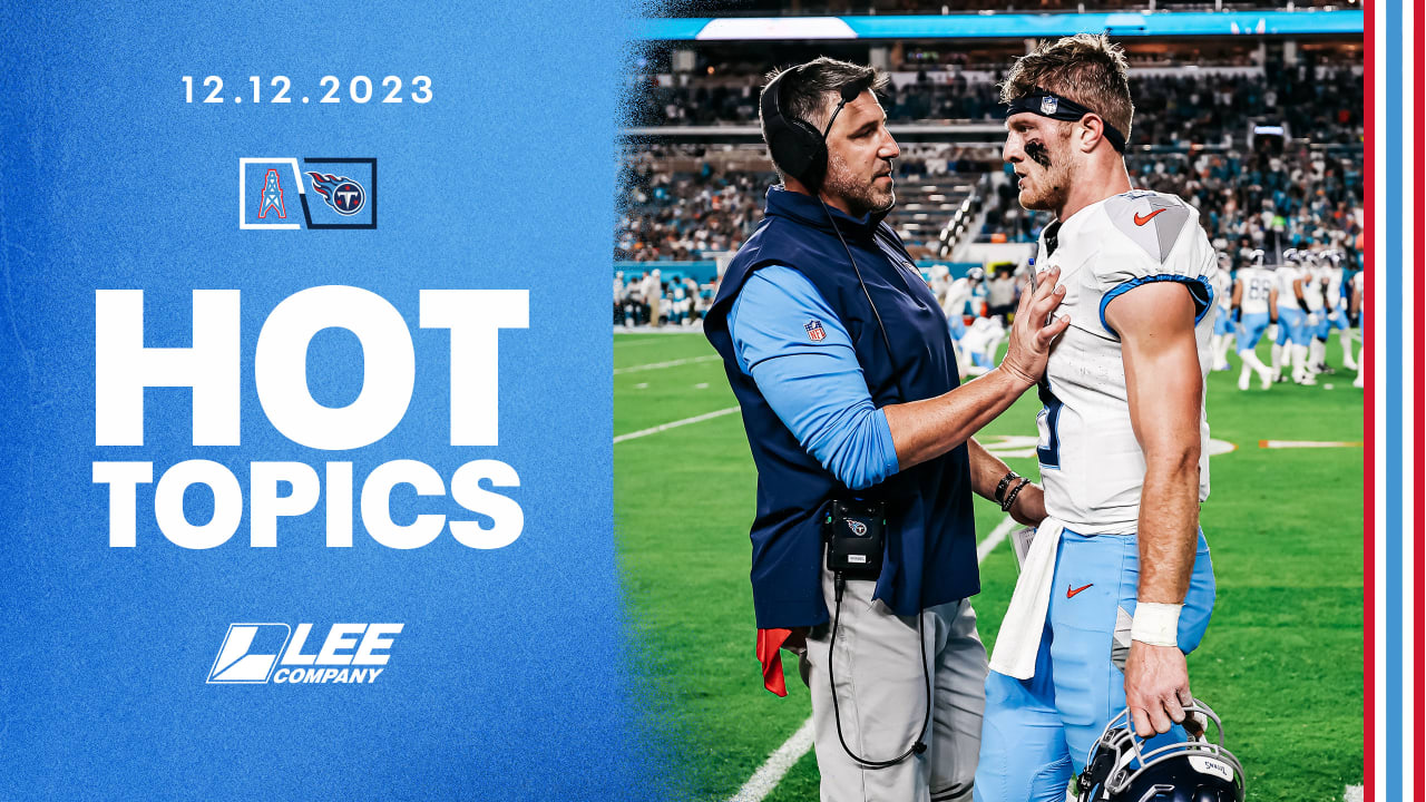 Hot Topics From Titans HC Mike Vrabel's Tuesday Presser