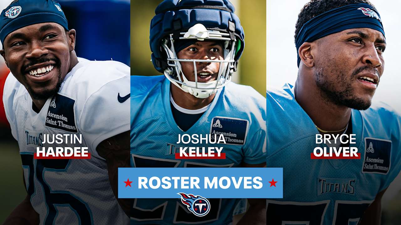 Titans Make a Flurry of Roster Moves Ahead of Sunday's Game vs the Patriots