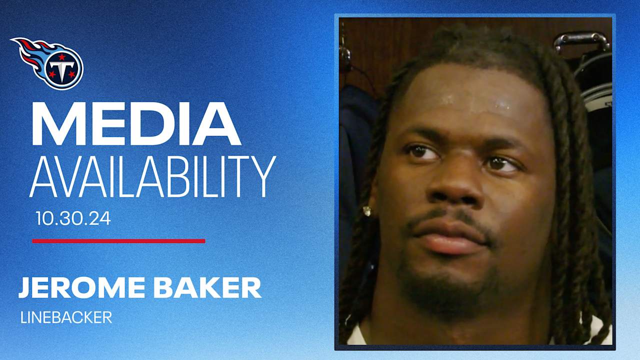 Jerome Baker Media Availability | Be Smart, Run Fast and Play Hard