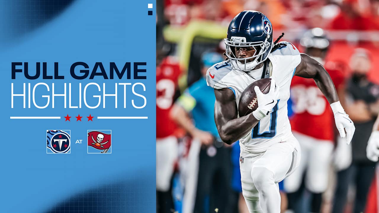 Titans vs. Buccaneers Highlights Preseason Week 1 | Game Highlights