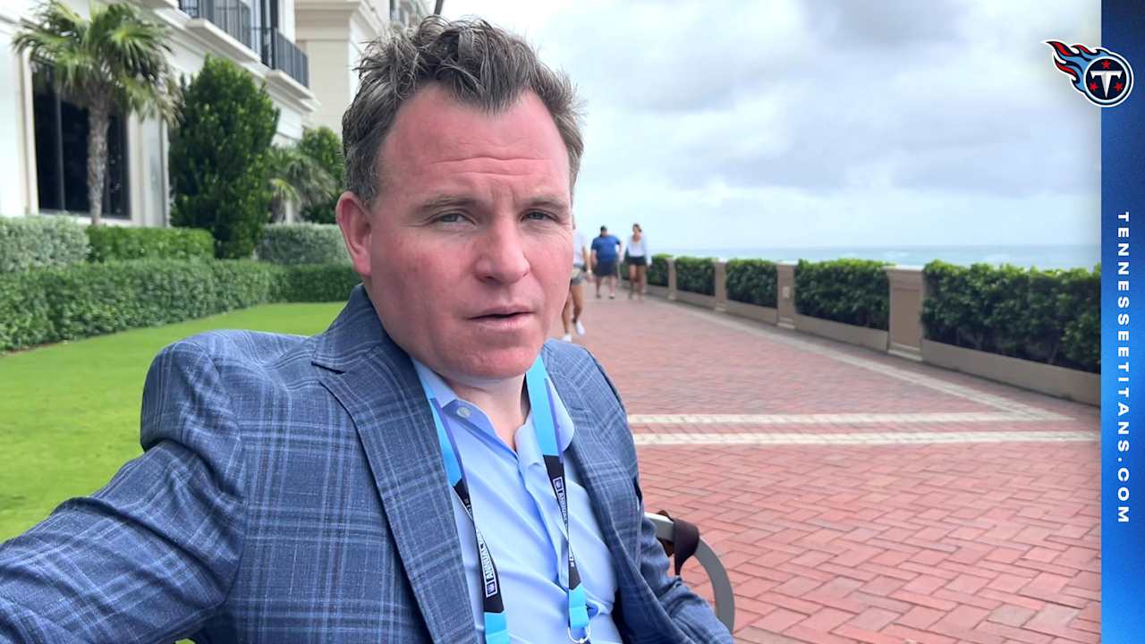 From the NFL Owners Meetings: New Titans GM Mike Borgonzi Handling ...