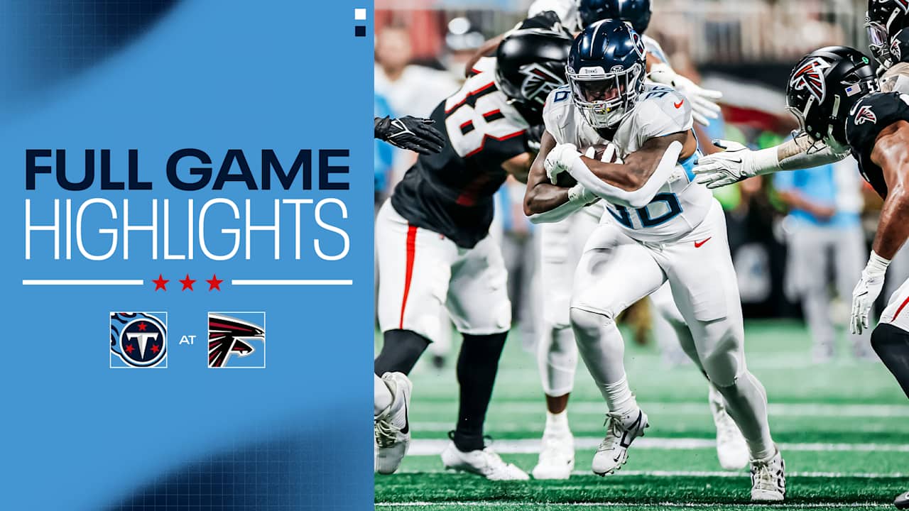 Titans vs. Falcons Preseason Week 2 | Game Highlights