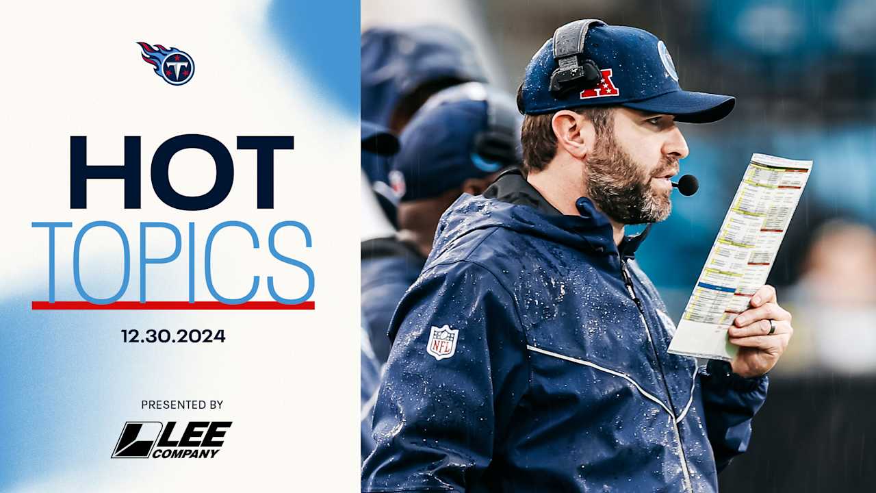 Hot Topics From Titans HC Brian Callahan's Monday Presser