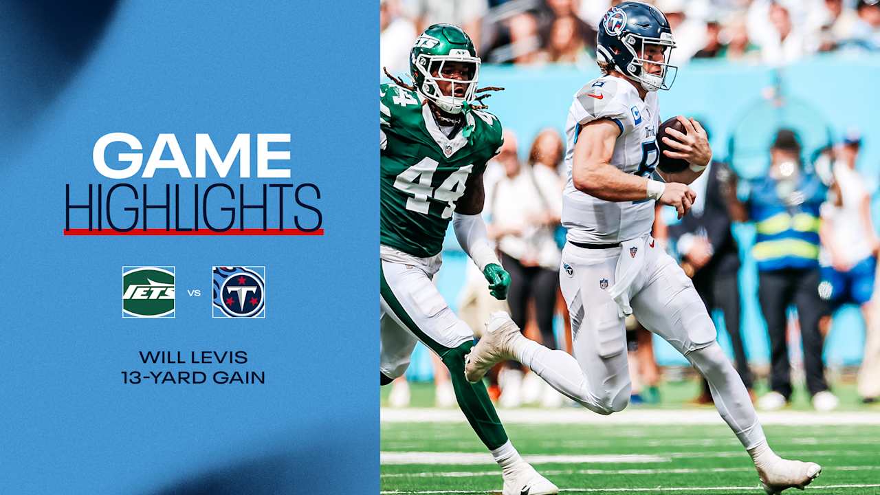 Can't-Miss Play: Will Levis Escapes from Sack for 13-Yard Gain | Game ...