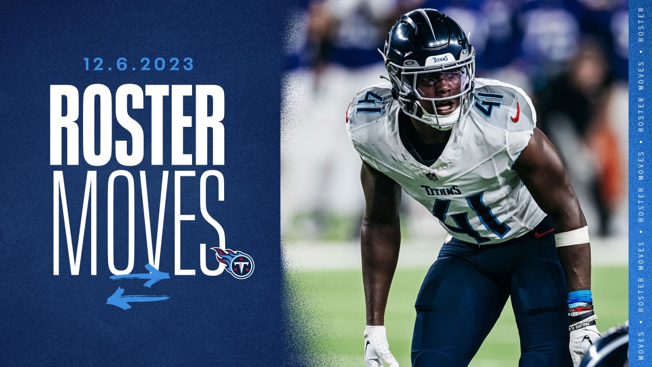 Titans Promote LB Otis Reese IV to Active Roster, Sign Two Players to ...