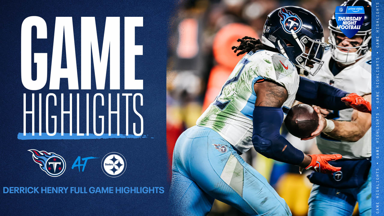 Derrick Henry's Best Plays From 102-Yard Game Week 9 | Game Highlights