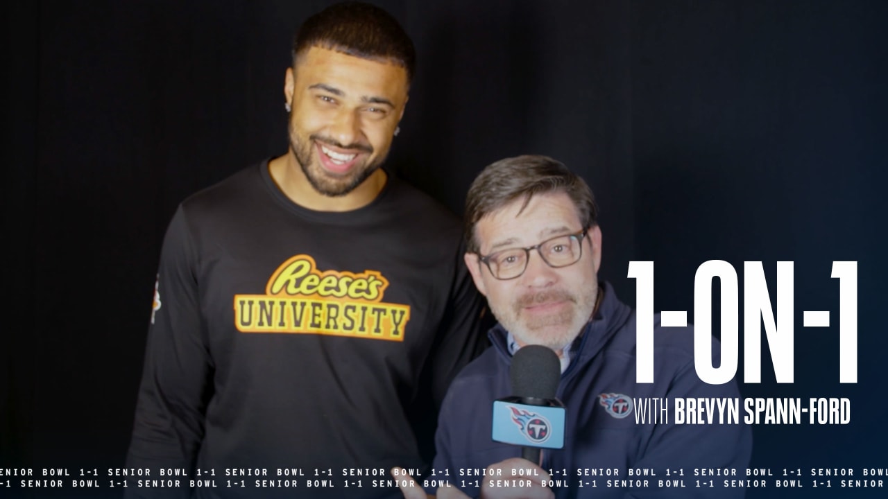 Brevyn Spann-Ford at the Senior Bowl | 1-on-1