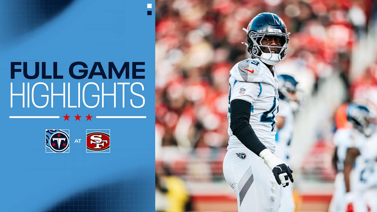 Titans vs. 49ers Highlights Week 15 | Game Highlights