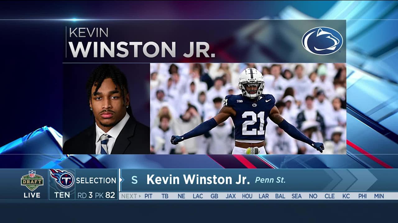 Titans Select Kevin Winston Jr. with No. 82 Pick in 2025 Draft | NFL ...