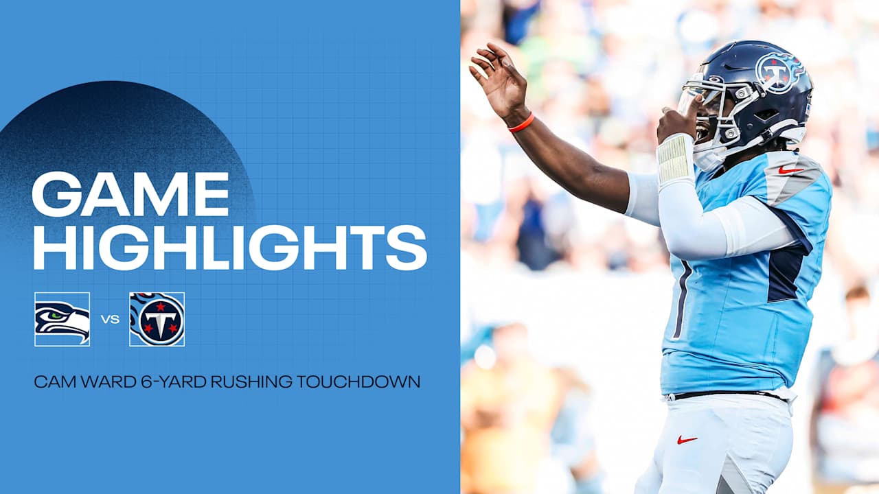 Cam Ward Flies Through the Air for a 6-Yard TD | Game Highlights