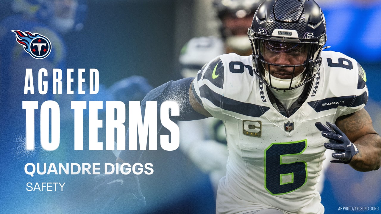 Titans Agree to Terms with Safety Quandre Diggs