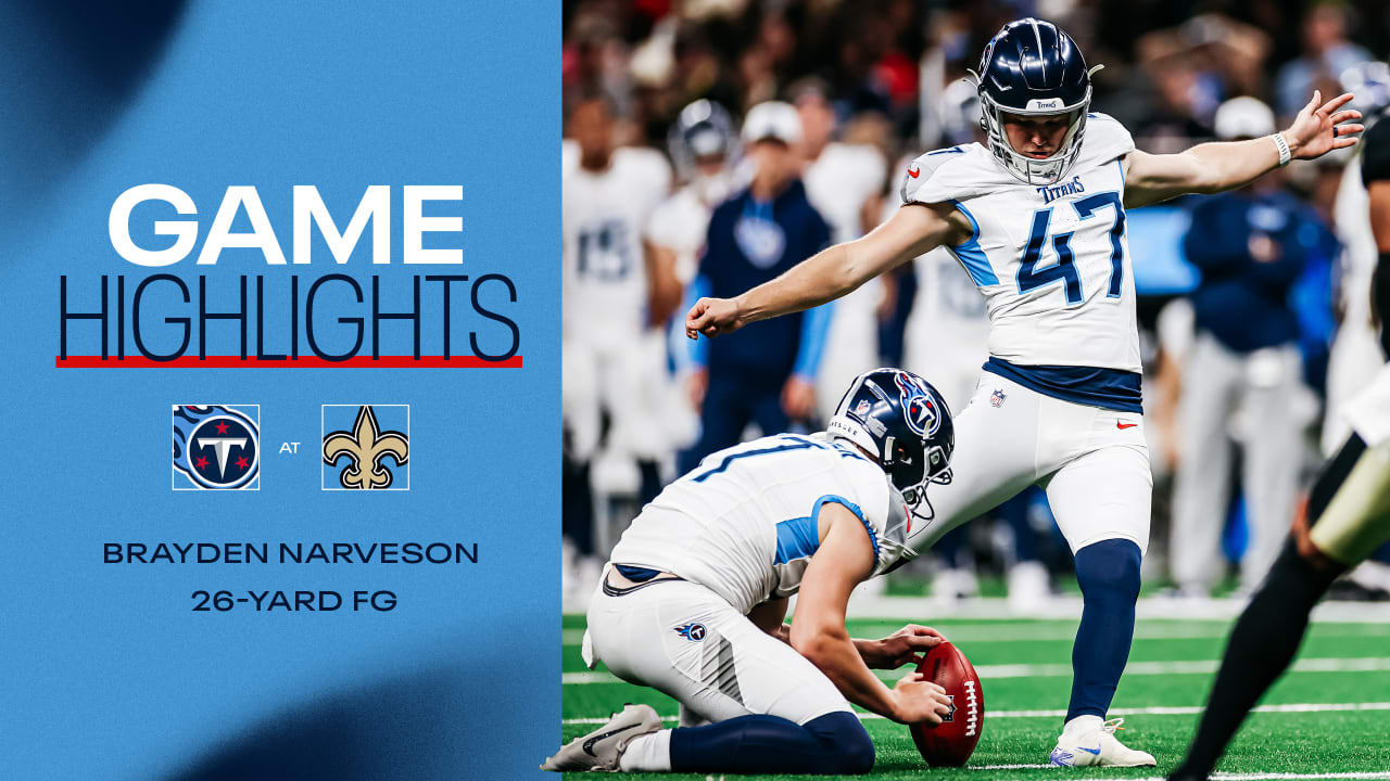 Brayden Narveson Nails a 26-Yard FG | Game Highlights