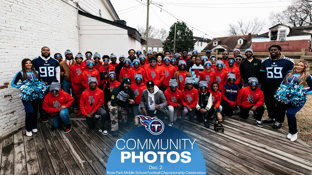 Rose Park Middle School Football Championship Celebration