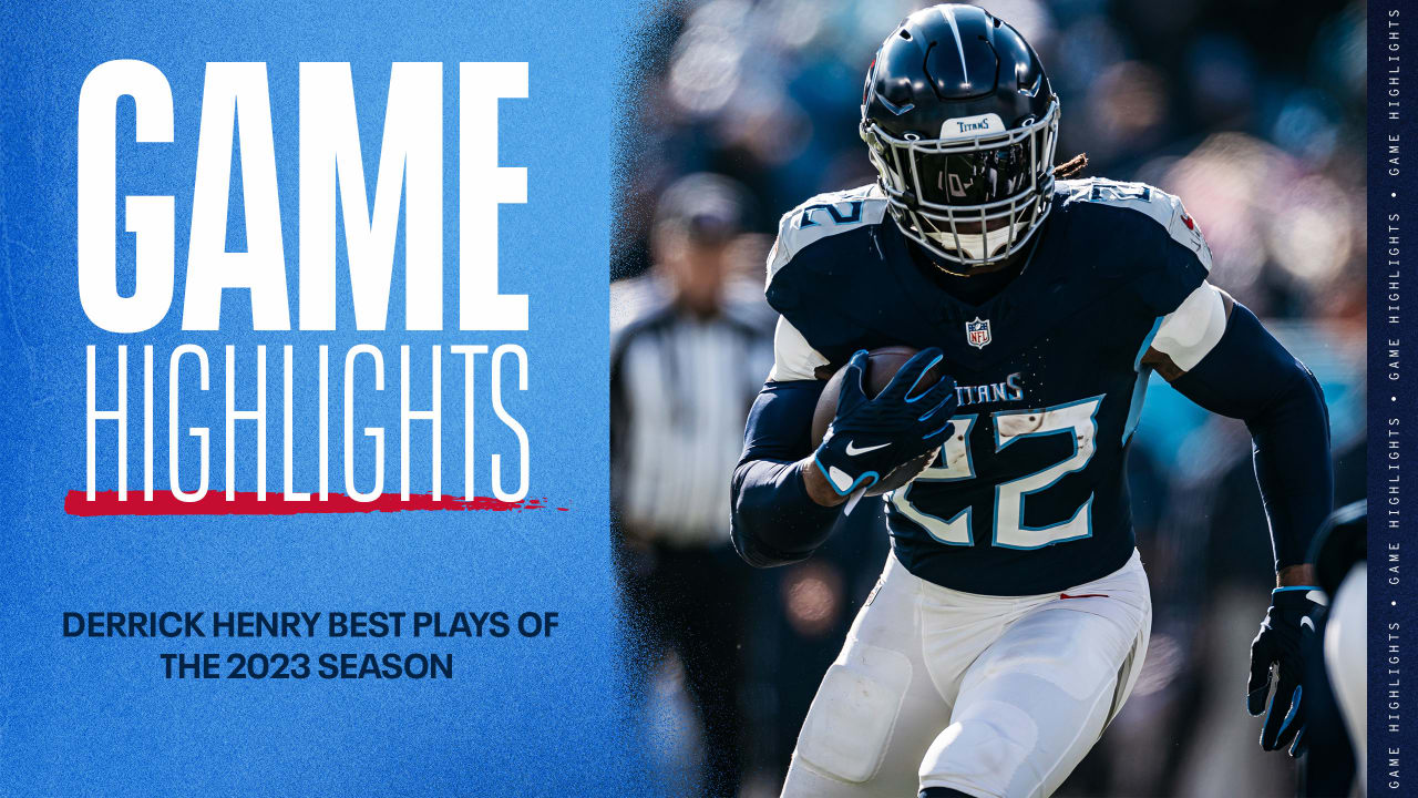 Derrick Henry's Best Plays of the 2023 Season | Game Highlights