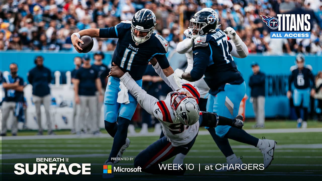 Analysis of Titans Biggest Plays During Week 9 vs Patriots | Beneath ...