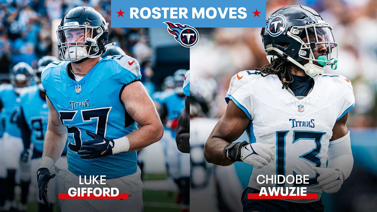 Titans Promote LB Luke Gifford to 53-Man Roster, Place CB Chidobe ...