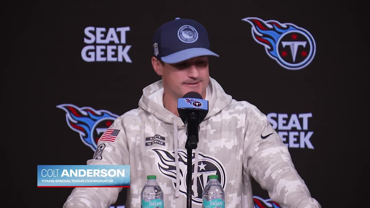 Colt Anderson Media Availability | Do Better Job in Coverage and Blocking