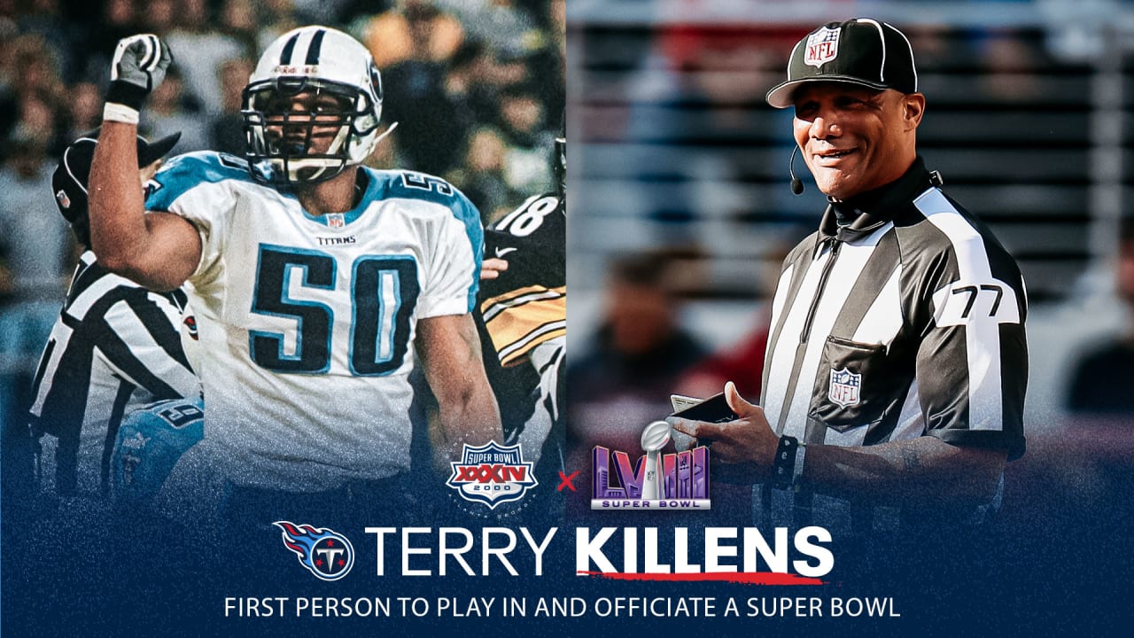 Former Titans LB Terry Killens to Make History in Super Bowl LVIII