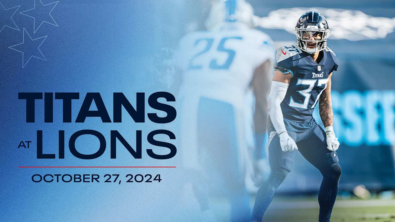 Titans at Lions Week 8 | Hype Video
