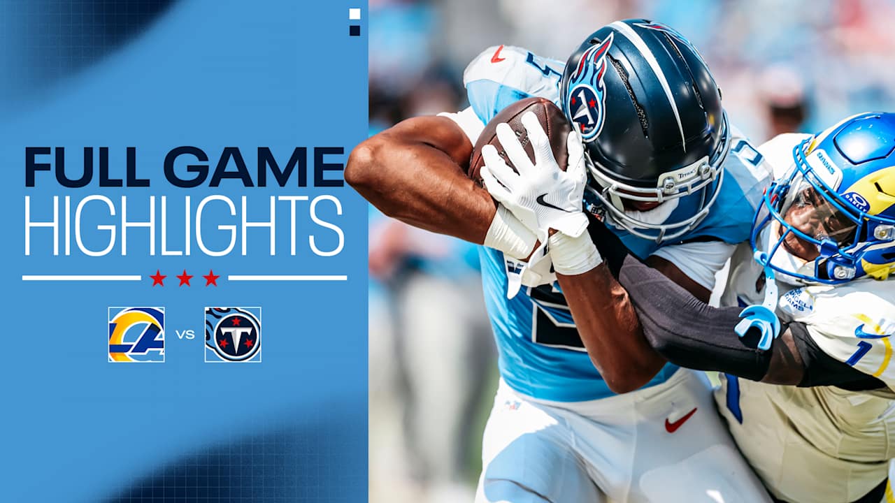 Rams vs. Titans Highlights Week 2 | Game Highlights