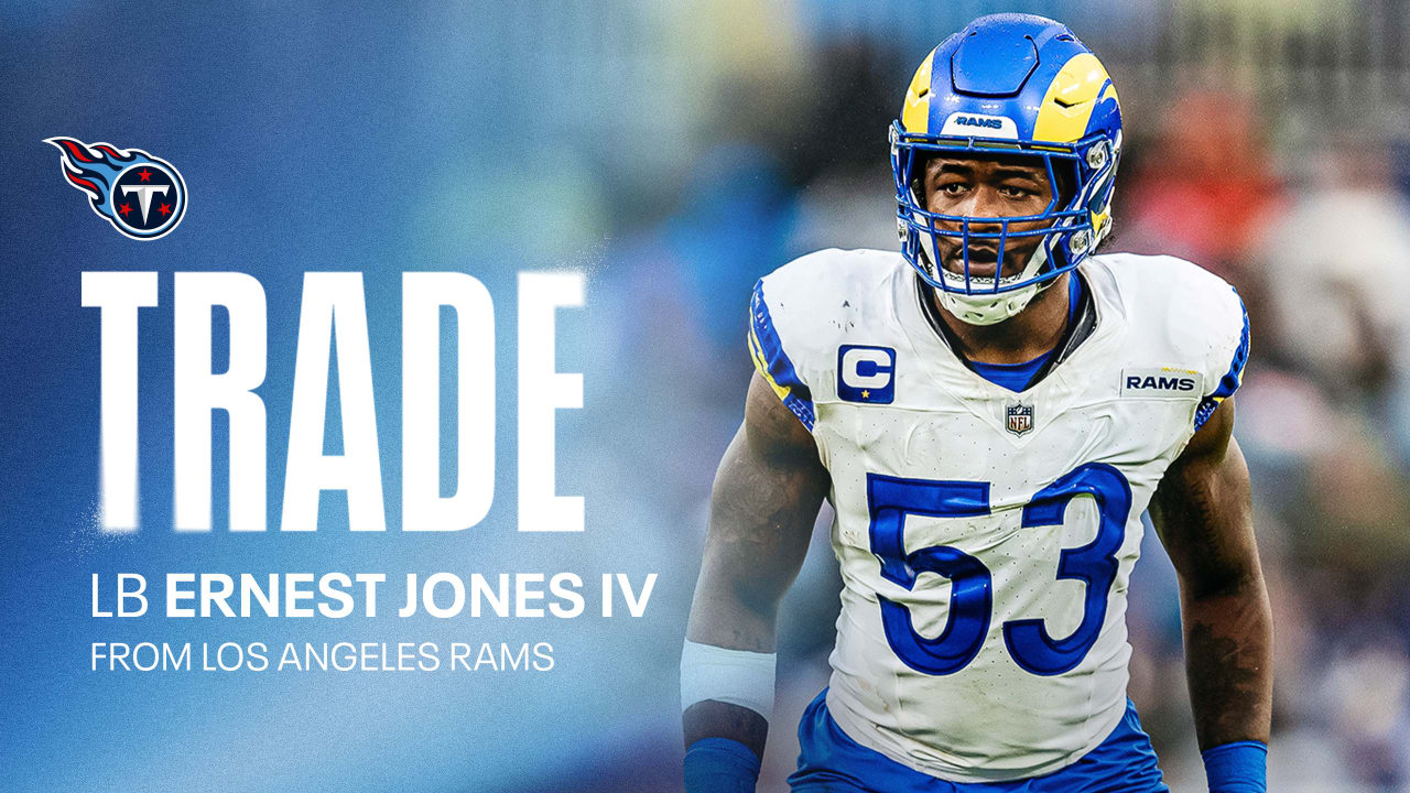 Titans Trade for Rams LB Ernest Jones IV