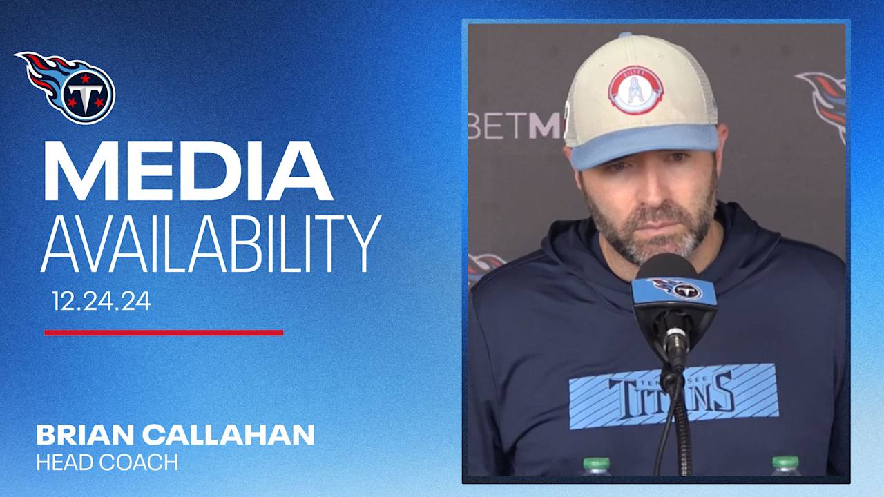Brian Callahan Media Availability | You Find Out What Guys Are Capable ...