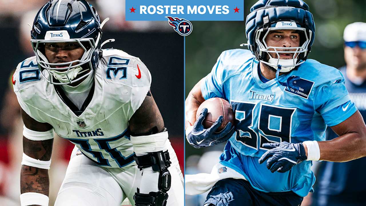 Titans Promote TE Thomas Odukoya, DB Kendell Brooks to the Team's 53 ...