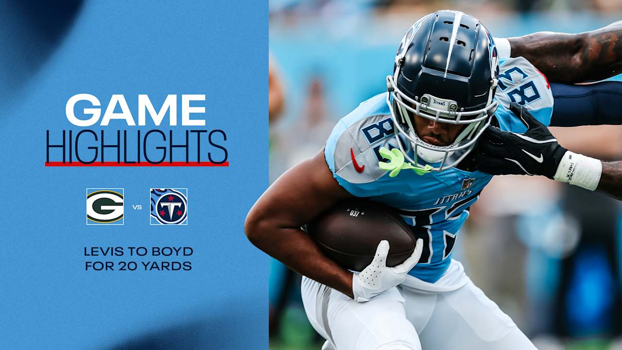 Levis' 20-Yard Laser Pinpoints Tyler Boyd on TEN's First Drive vs ...