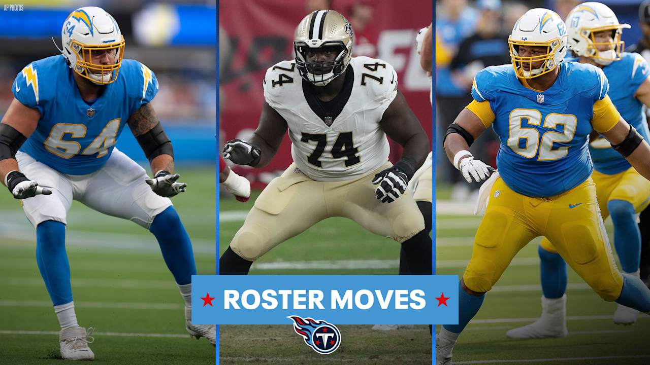 Titans Sign Offensive Linemen Sam Mustipher, Brenden Jaimes and ...
