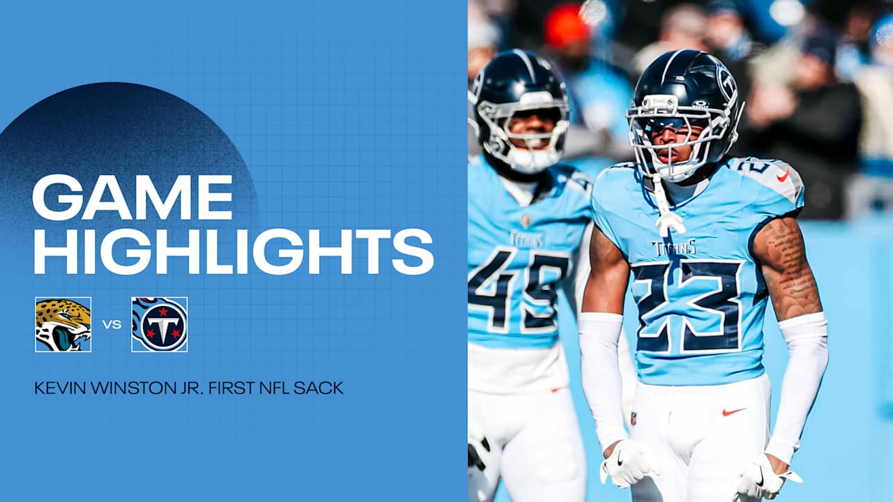 Kevin Winston Jr.'s First NFL Sack Comes Against Trevor Lawrence | Game ...
