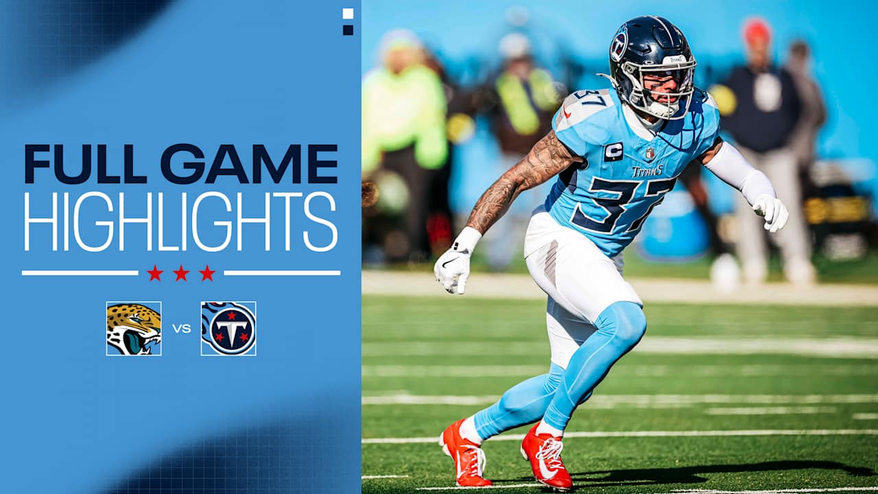 Jaguars vs. Titans Highlights Week 13 | Game Highlights