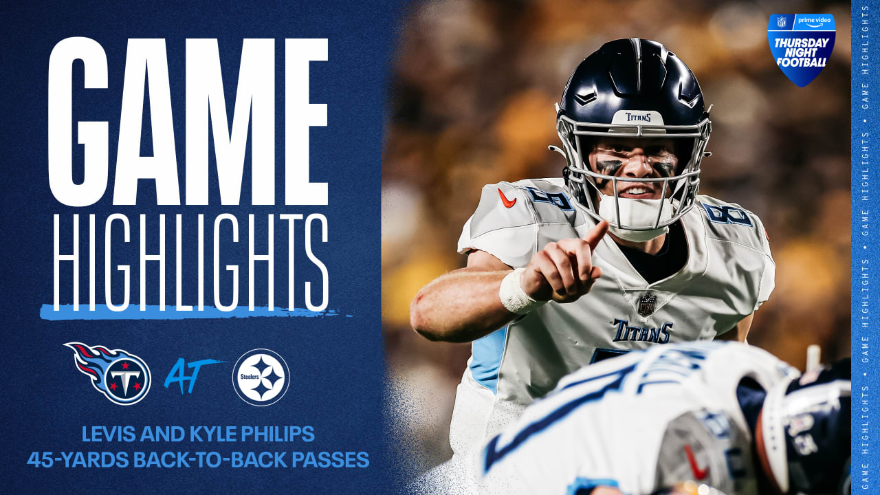 Levis and Kyle Philips Combine for 45 Yards via Back-to-Back Passes ...