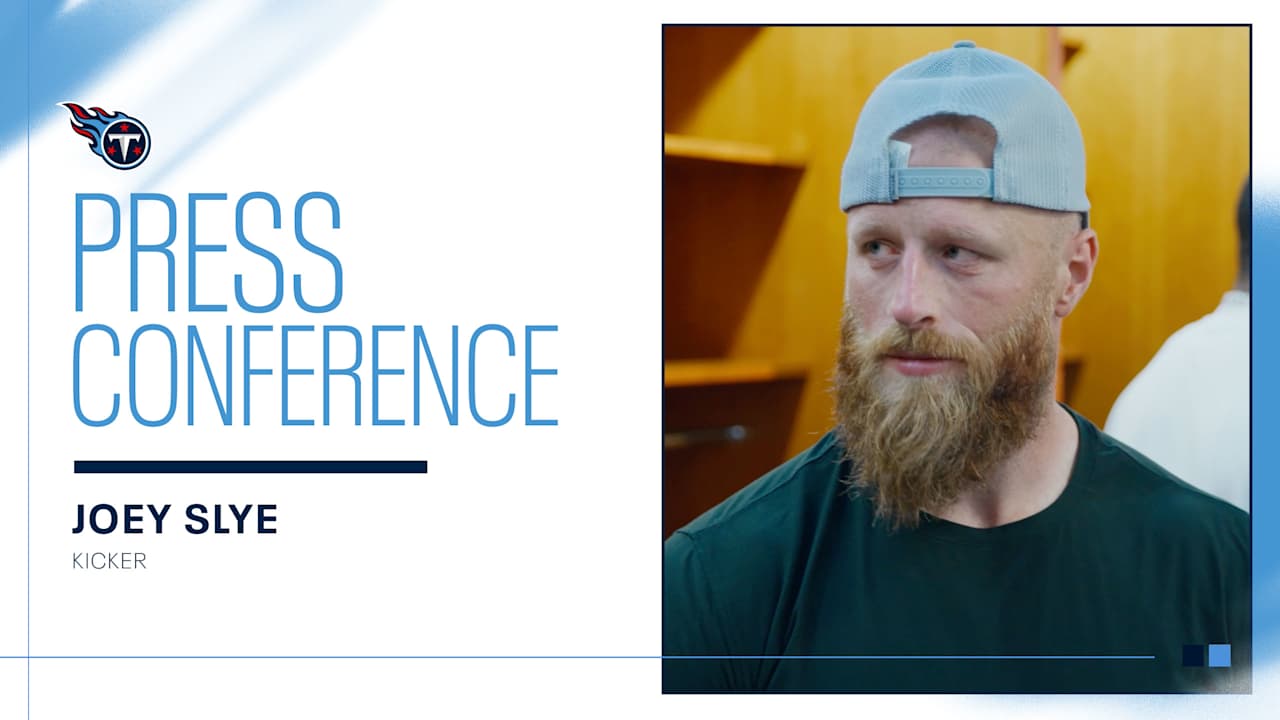 I've Been Really Dialed in | Joey Slye Press Conference
