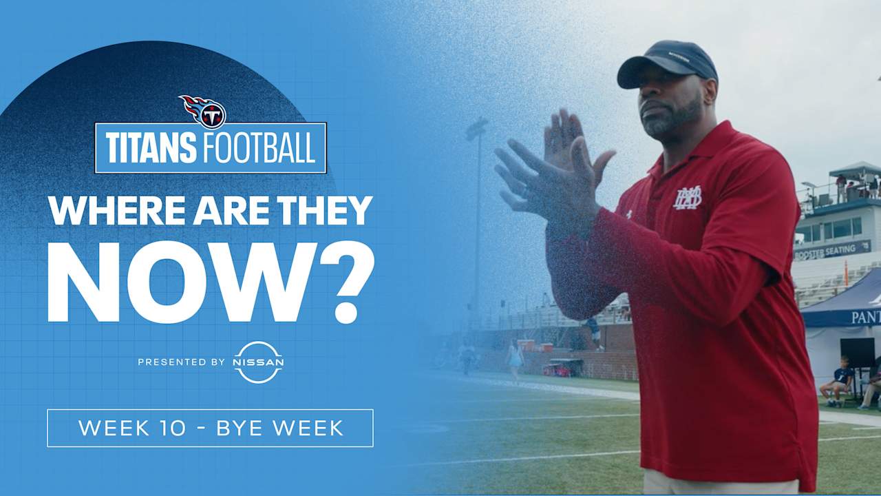 Titans Wide Receiver Chris Sanders | Where Are They Now presented by Nissan