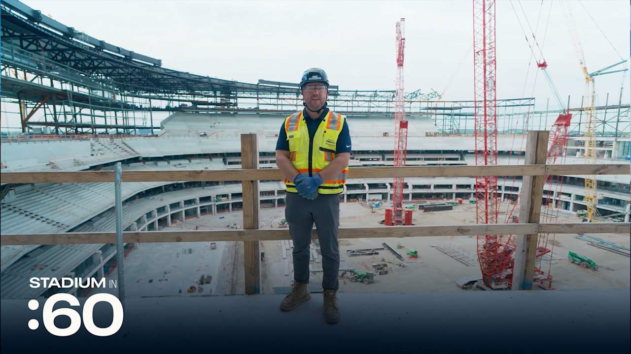 Step by Step: Inside the Stairwell Build at the New Nissan Stadium ...