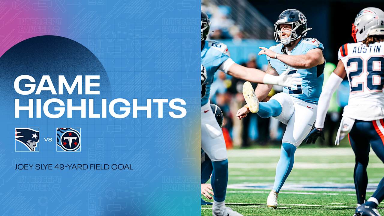 Joey Slye Knocks Down 49-Yard FG to Open Scoring | Game Highlights
