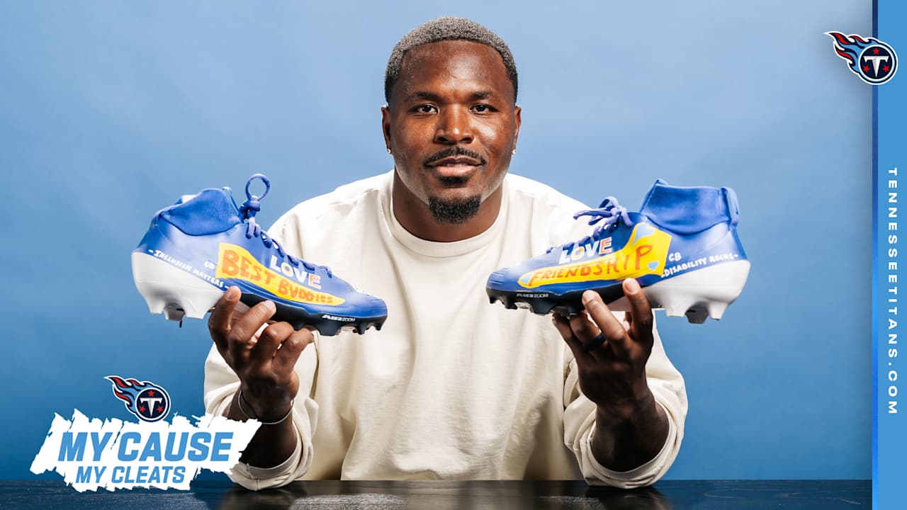 My Cause, My Cleats: Titans Safety Xavier Woods is Raising Awareness ...